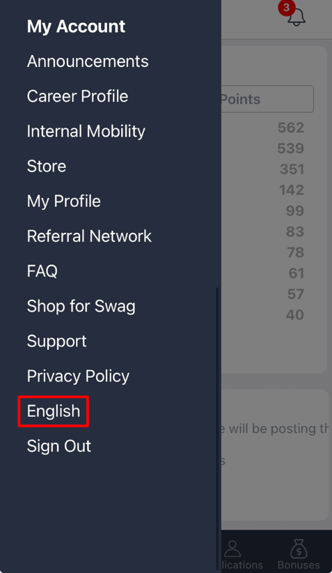 How to Change Language