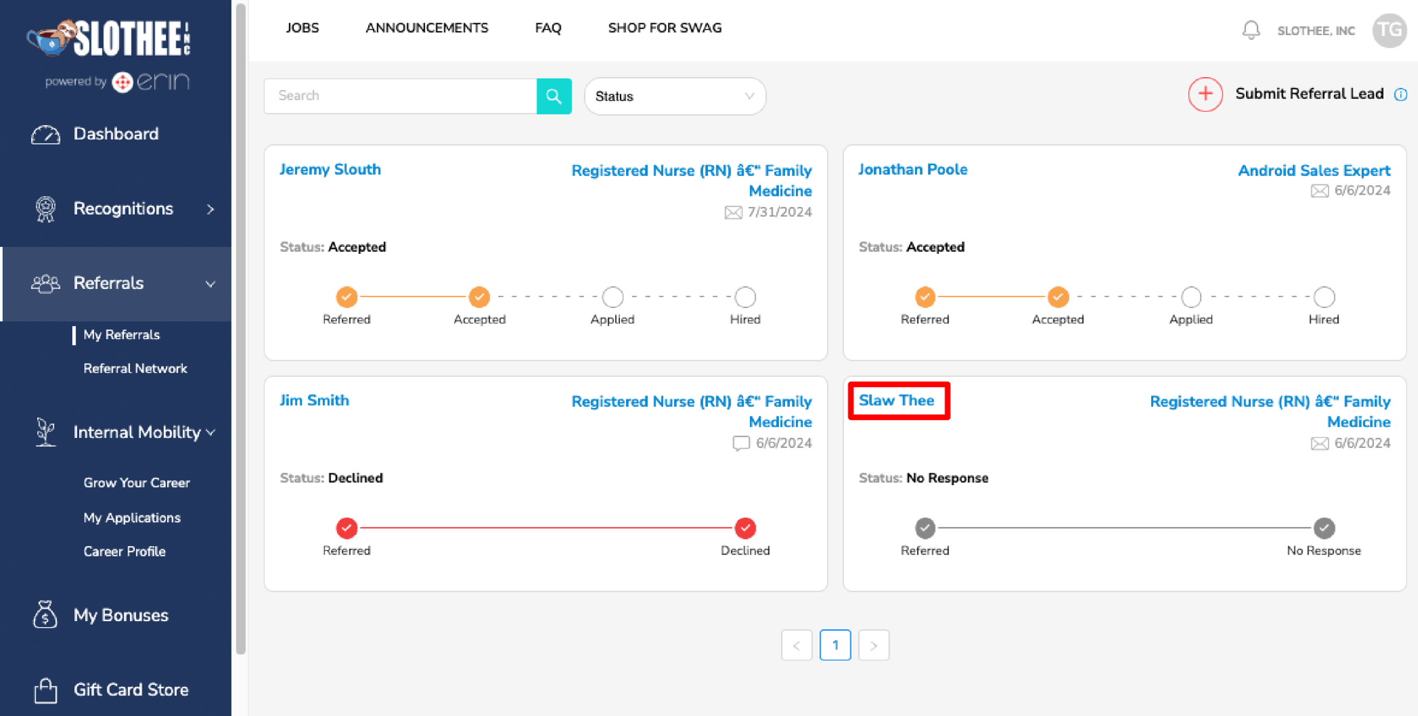How Do I Check if My Referral Link was Sent Successfully?